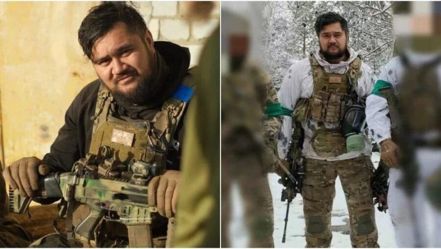 Новозеландський воїн ЗСУ Кейн Те Тай із народу маорі незадовго до своєї ...