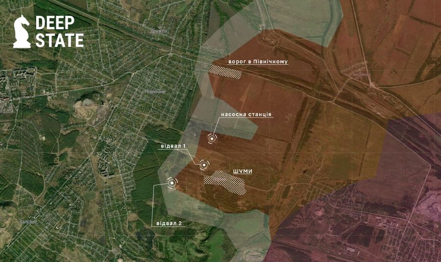 Російські війська окупували Шуми, просунулися в Північному, намагатимуться захопити Торецьк ...