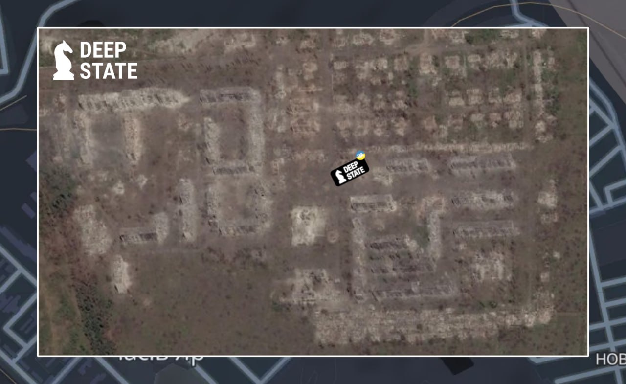 DeepState: росіяни повністю стерли мікрорайон "Канал" у Часовому Яру, відхід Сил оборони є логічним