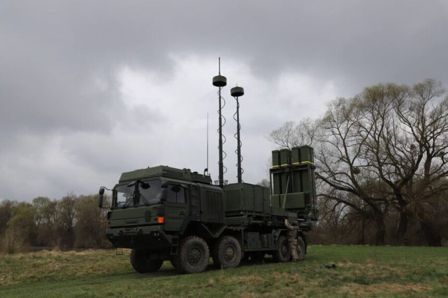 Україна отримала пускову установку ЗРК IRIS-T від Німеччини